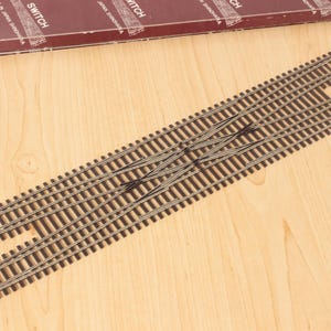 Shinohara #6 Single and Double Crossover Code 100/70 HO Scale Nickel ...