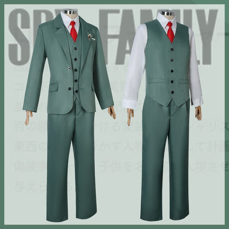 Loid Forger Cosplay Uniform Costume Men's Suit and Tie - Etsy Australia