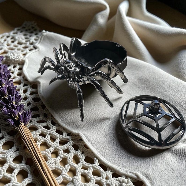 Spider Incense Burner, Halloween Décor, Incense Cones - Etsy
