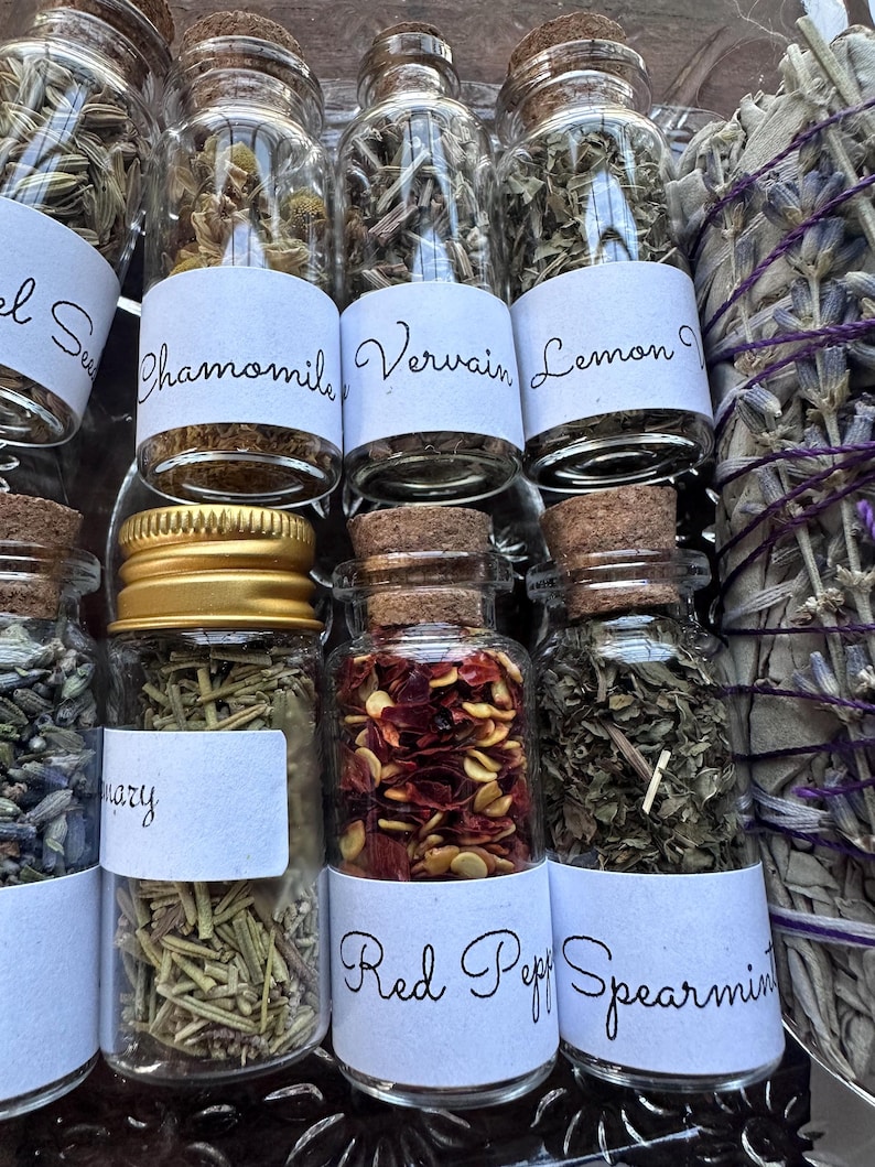 Apothecary Herb Kit, Wicca Pagan Spells, Witch Starter - Etsy