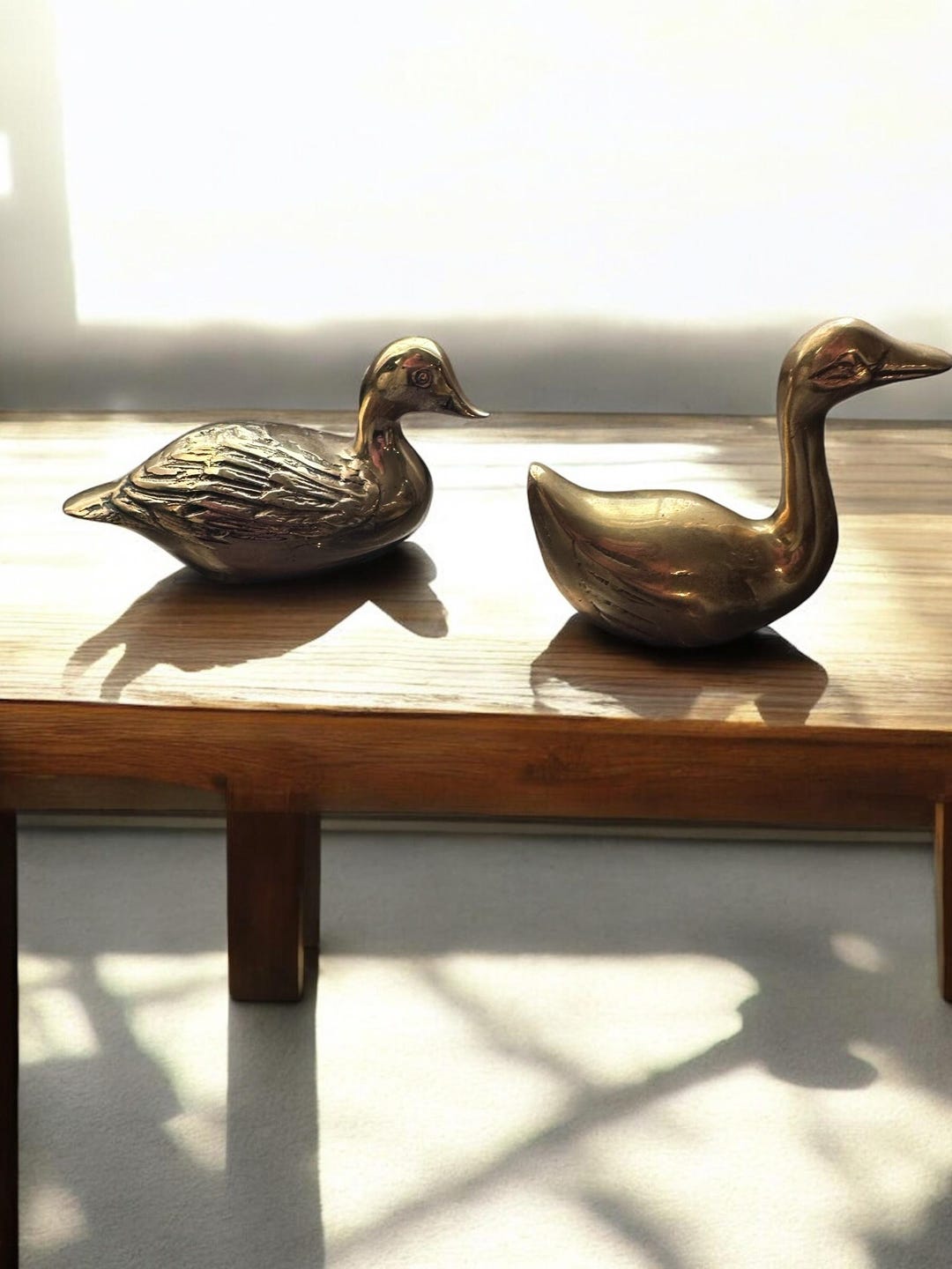 Duck Decoy Swan - Brass Animal Spirit Totems | Enhance Your Magical ...