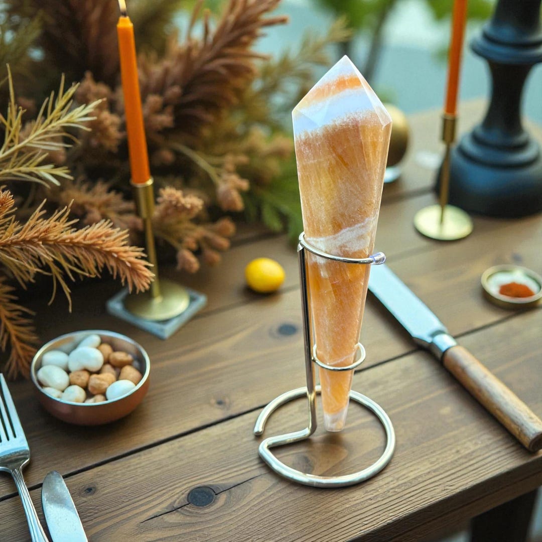 Lilith Beltane Altar Golden Wand, 8 Inches - Etsy