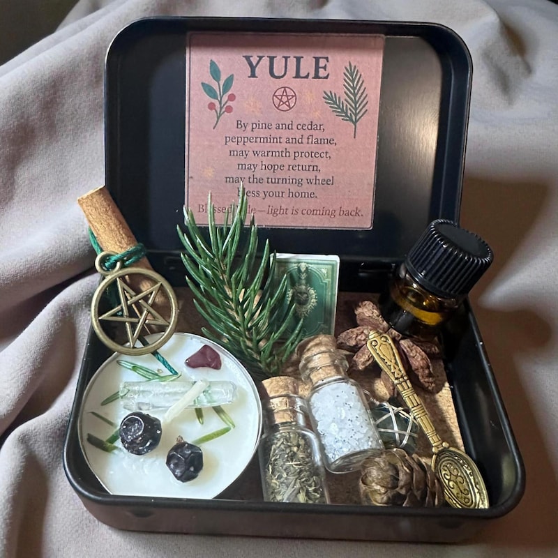 Wiccan Altar Tin - Etsy