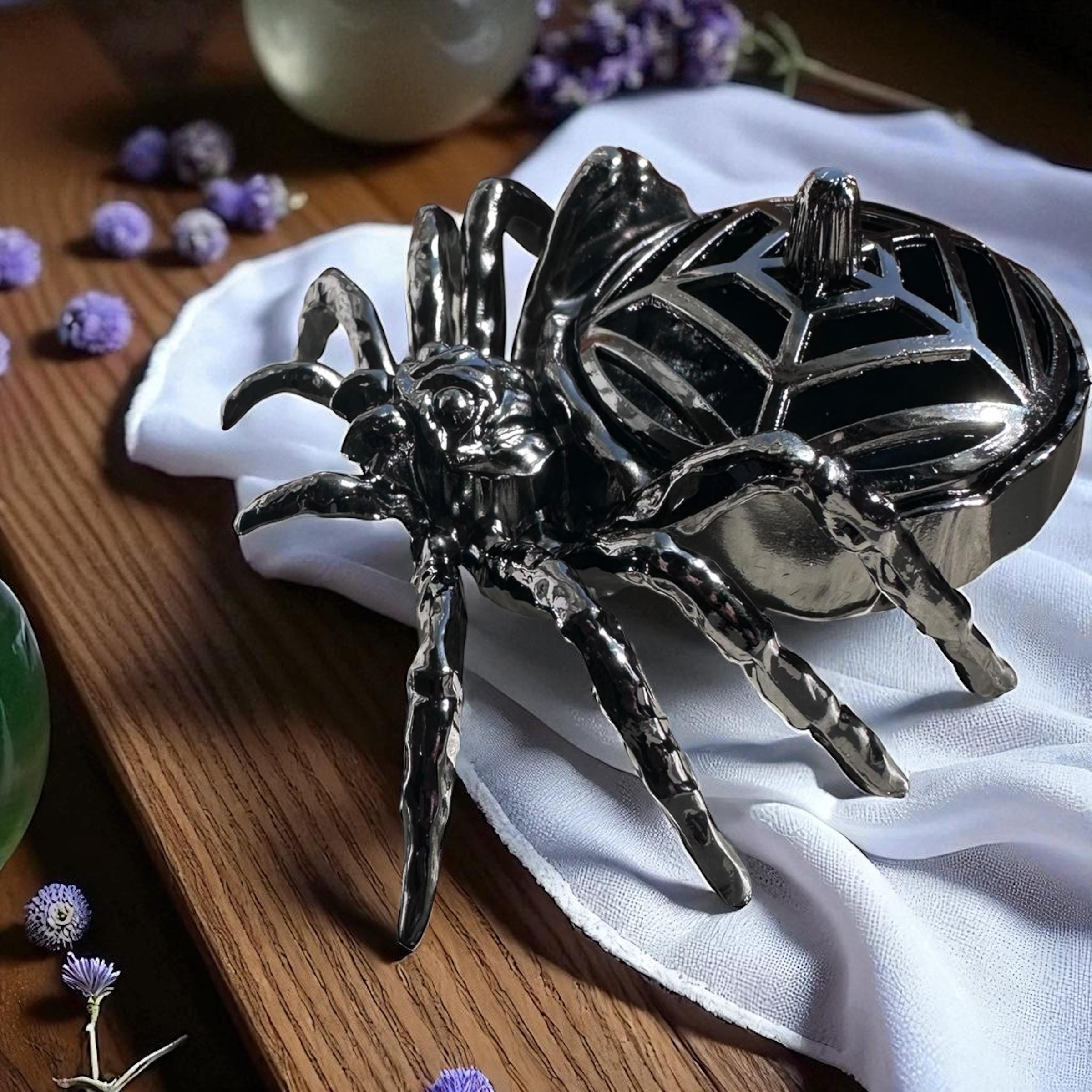 Spider Incense Burner, Halloween Décor, Incense Cones - Etsy