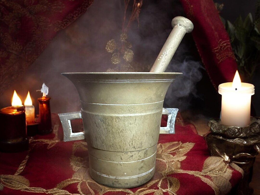 Pharmacy Mortar Pestle Pestle Pharmacist Gift Herbal Grinder Herb ...