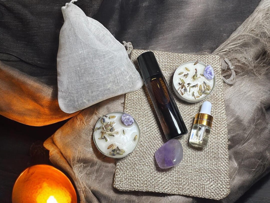 Lavender Gift Box, Lavender Gift Set, Witch Kit, Lavender Starter Kit ...
