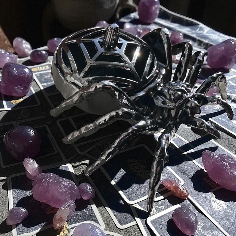 Spider Incense Burner, Halloween Décor, Incense Cones - Etsy