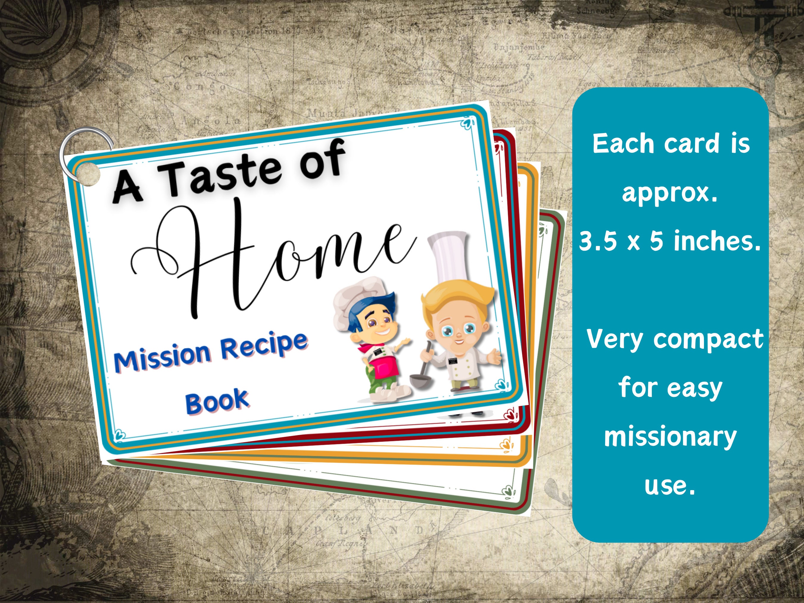 Printable Missionary Recipe Book- LDS Missionary Gift- LDS Missionary ...