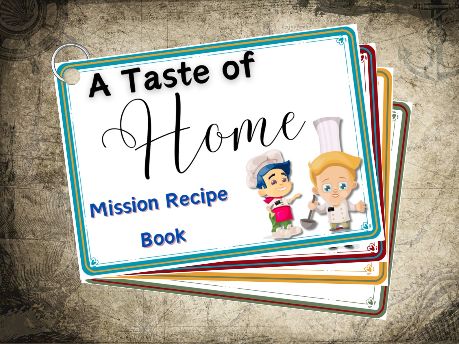 Printable Missionary Recipe Book- LDS Missionary Gift- LDS Missionary ...