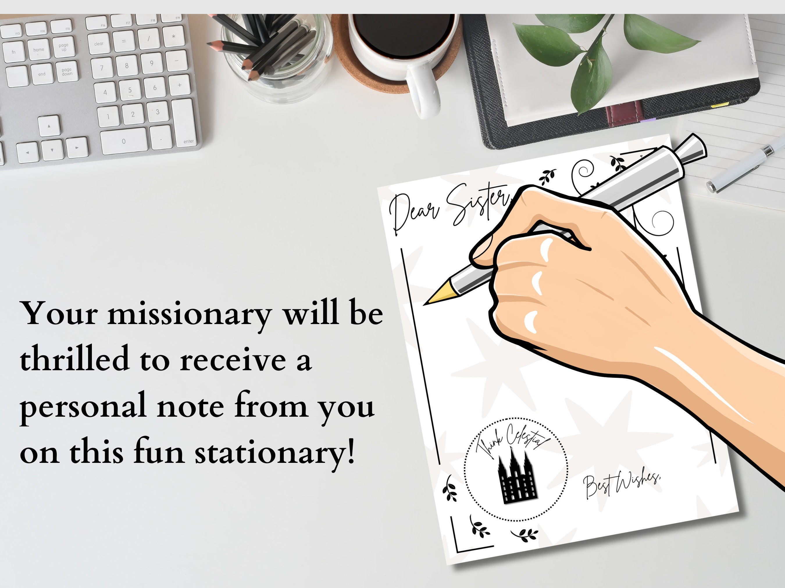 LDS Missionary Printable Stationary- Called to Serve- Missionary ...