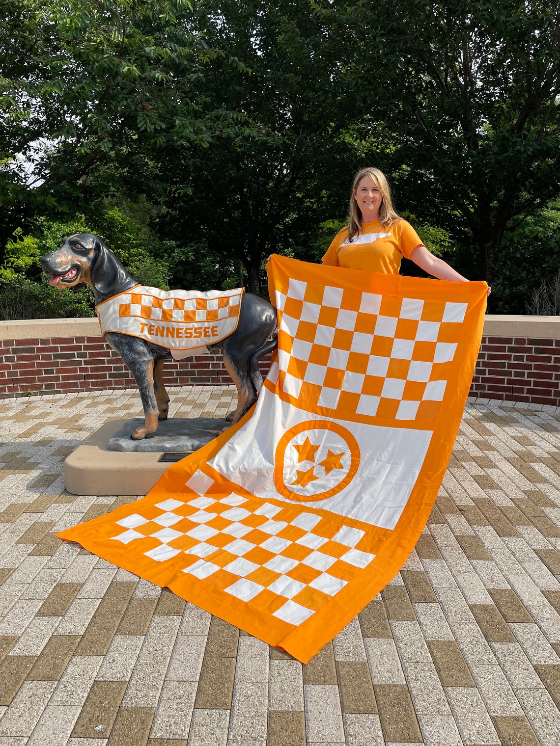 Custom University of Tennessee Handmade Quilt - Etsy