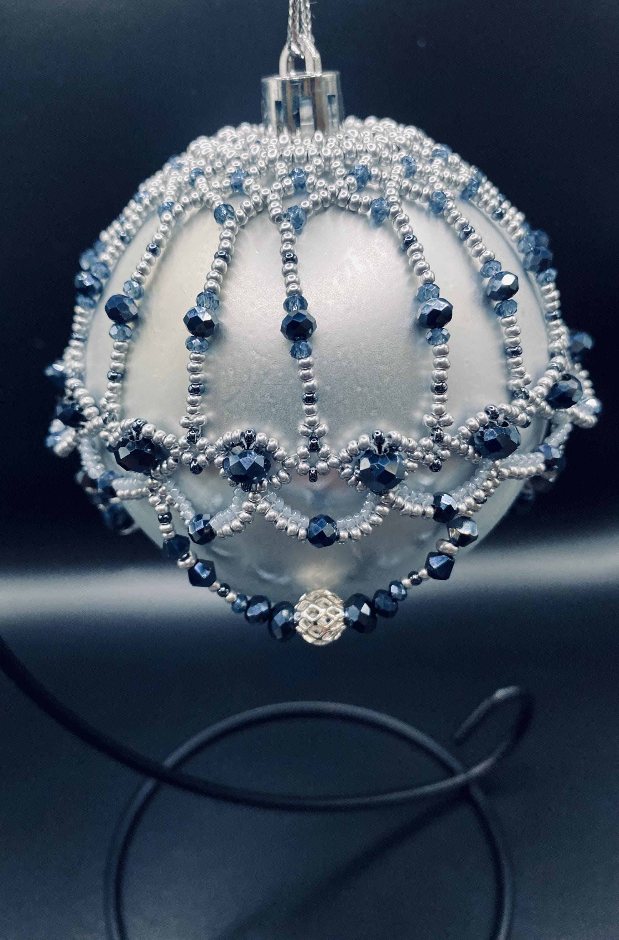 Lady Diana Beaded Ornament Cover Pattern, Bauble PDF - Etsy Canada