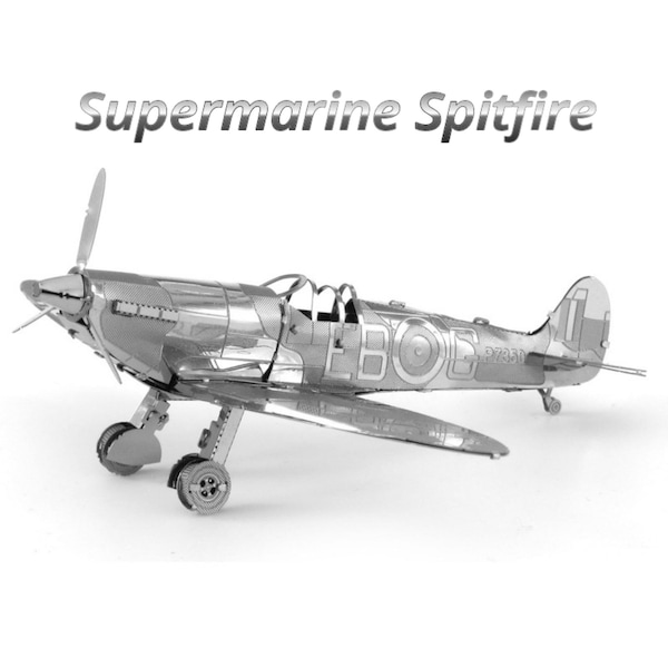 Spitfire Metal Model - Etsy