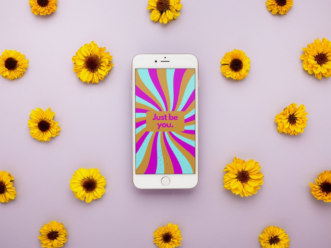 Digital Phone Wallpaper, Retro Wallpaper, Instant Download - Etsy