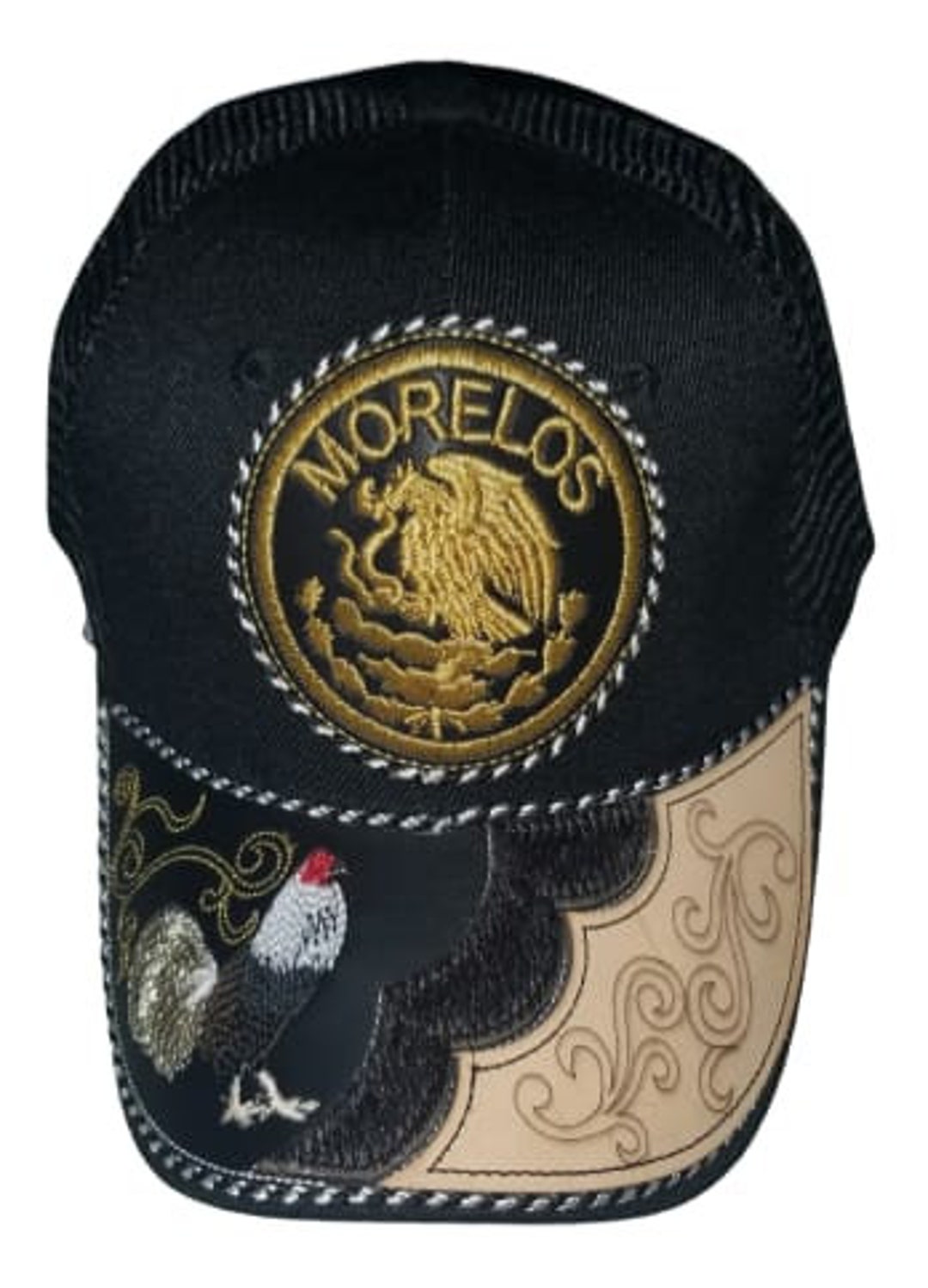 Morelos Men Premium Charro Mexican Hat - Etsy