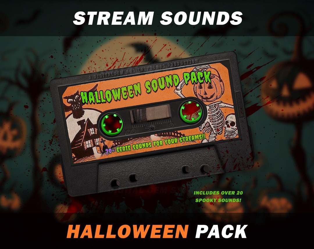 Twitch Sound Alerts - Halloween Sound Effects Pack, for Streamers ...