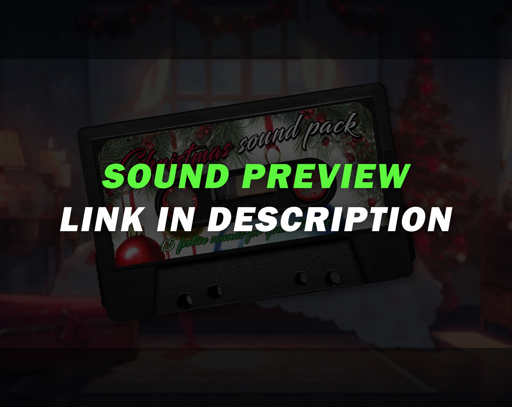 Twitch Sound Alerts - Christmas Sound Effects Pack, Twitch Alert Sounds ...