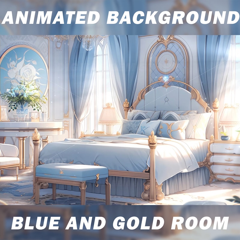 Vtuber Background Room White - Etsy