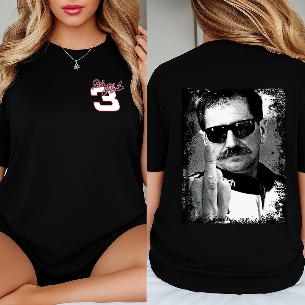 The Eras Tour Dale Earnhardt Middle Finger T- Shirt Funny Dale ...