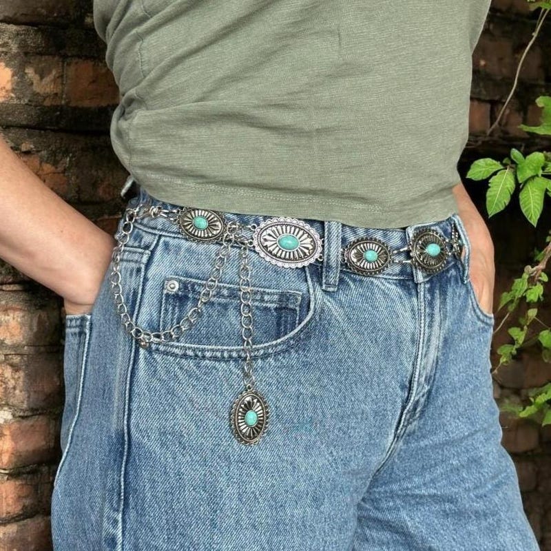 Concho Belt - Etsy