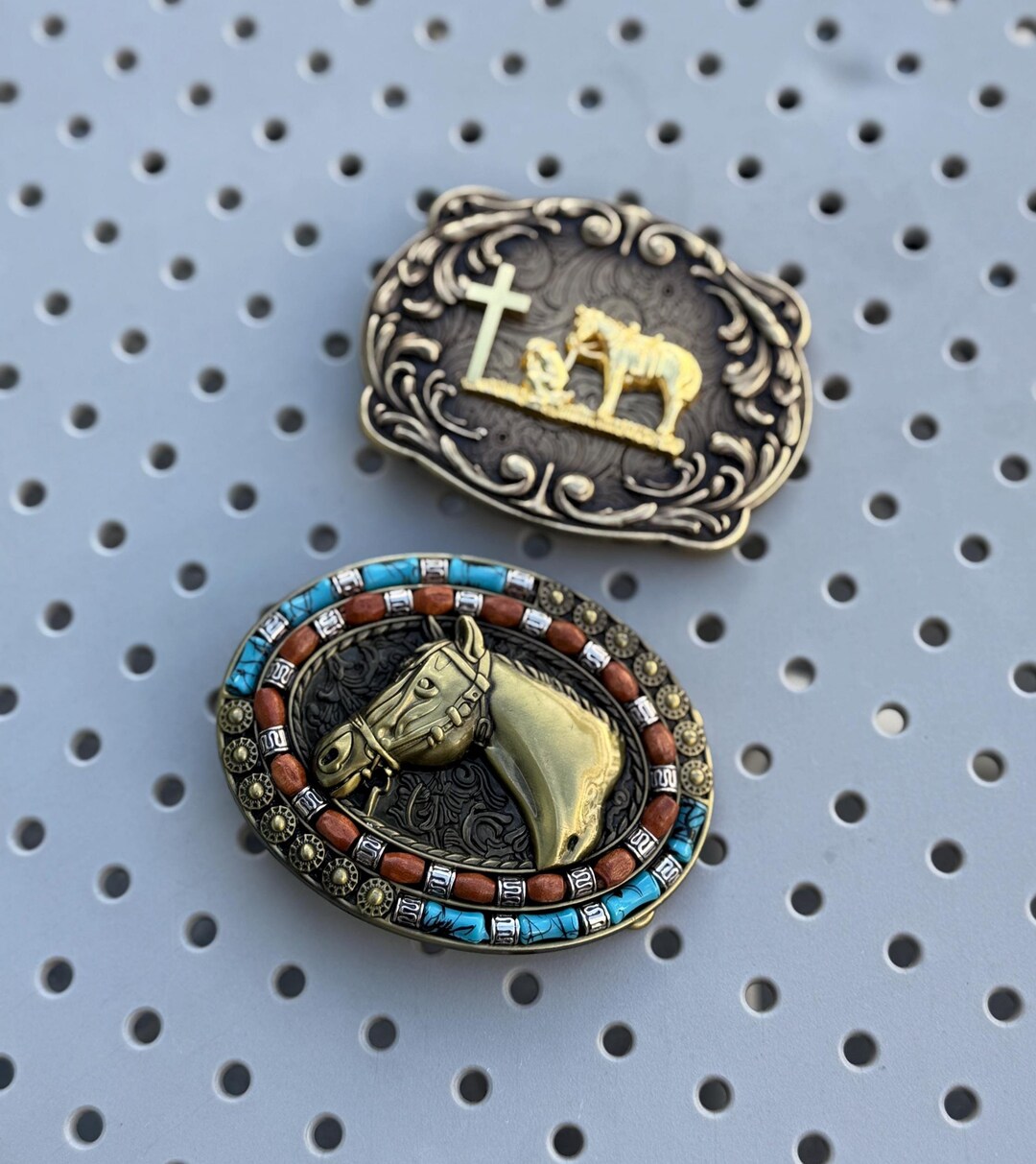 Cowboy Western Belt Buckle Rodeo Buckle Gift Groomsman Belt Rodeo ...
