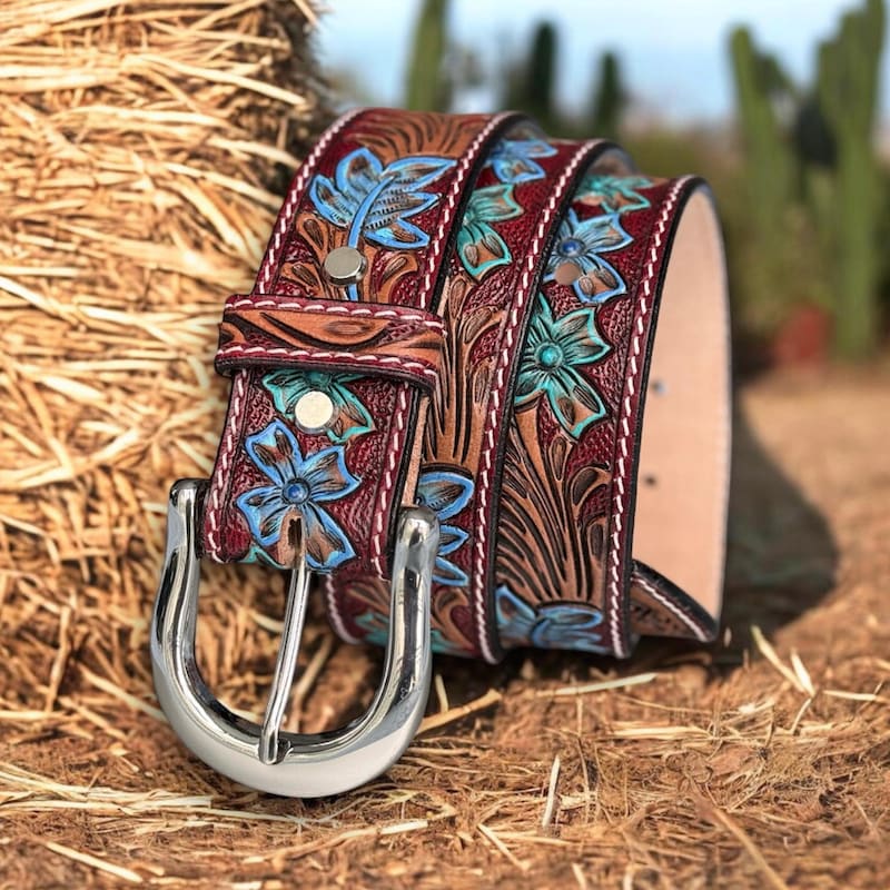 Leopard Print Belt Western - Etsy