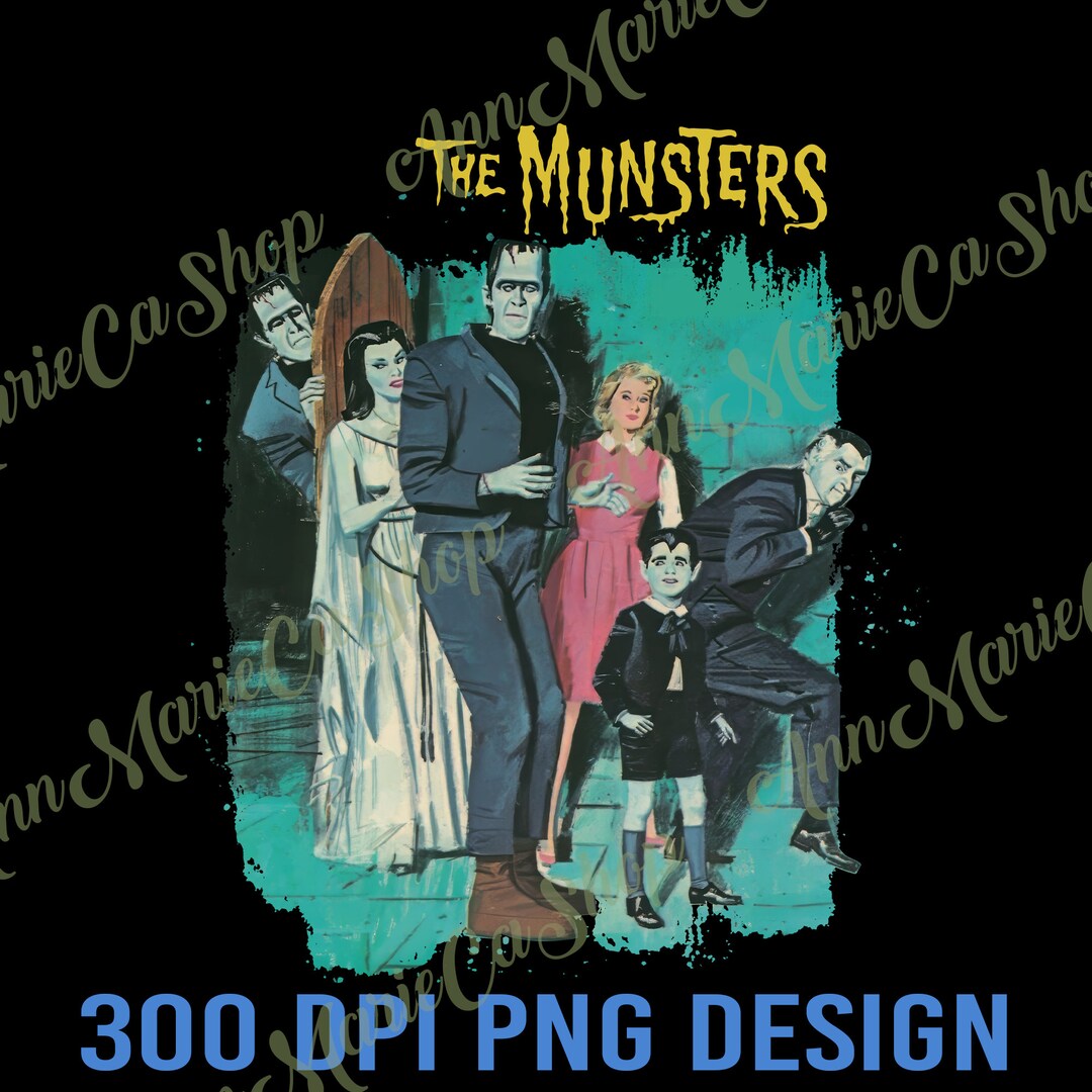 The Munsters Halloween Png, Halloween Horror Movie Character Png ...