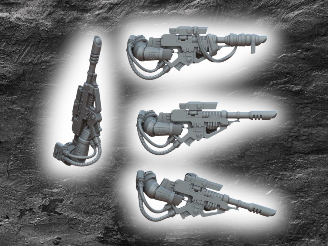 Light Armor Raiders Laser Sniper TTRPG Kit - Etsy