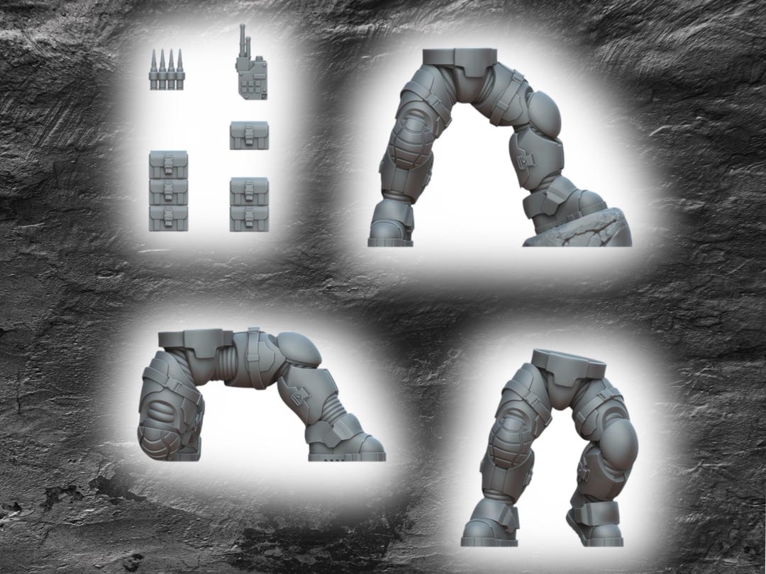 Light Armor Raiders Sniper Legs TTRPG Kit - Etsy