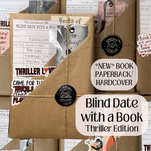 Blind Date With Book Psychological Thriller - Etsy