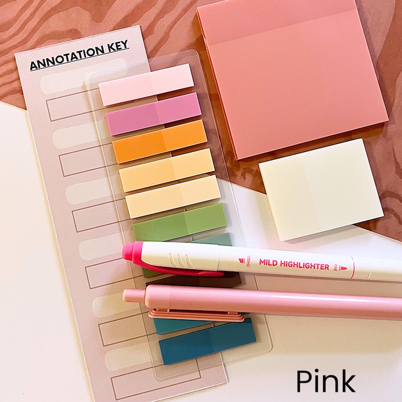 Annotation Kit | Page Flags, Sticky Notes, Pens, Highlighters ...