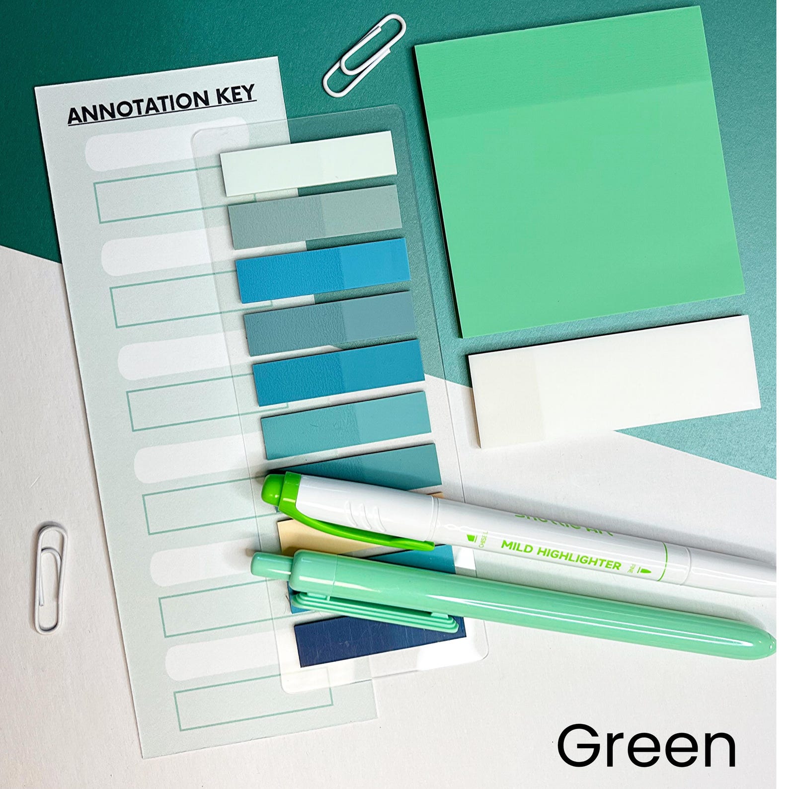 Annotation Kit | Page Flags, Sticky Notes, Pens, Highlighters ...