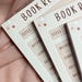 Book Review Notepad | Bookish Notepad, 5x8 Memo Pad With Chipboard ...