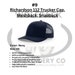 Fire Fighter Department, Fire & Rescue Trucker Cap, Puff Embroidery ...