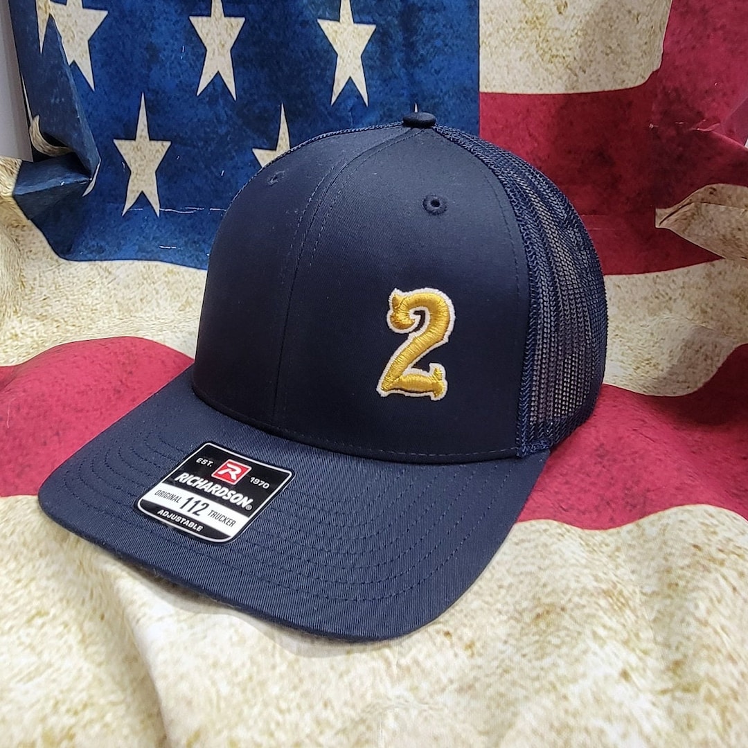 Fire Fighter Station Number off Set, Puff Embroidery, Personalized FF ...