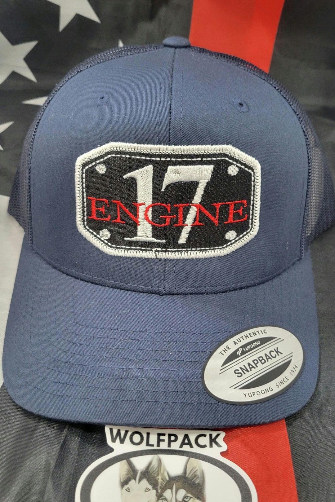 Fire Fighter Department, Fire & Rescue Passport Style Shield, Trucker ...