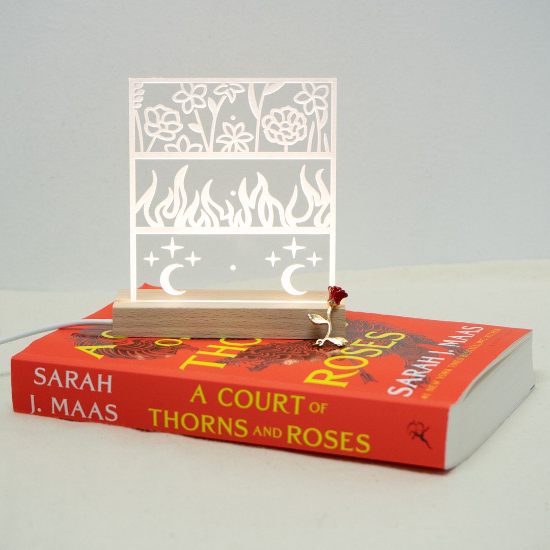 Bookish Decor With Lighted Base - Etsy