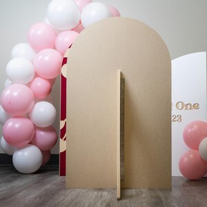 Custom Wood Arch Backdrop With Acrylic Words: Party & Wedding Decor (28 ...