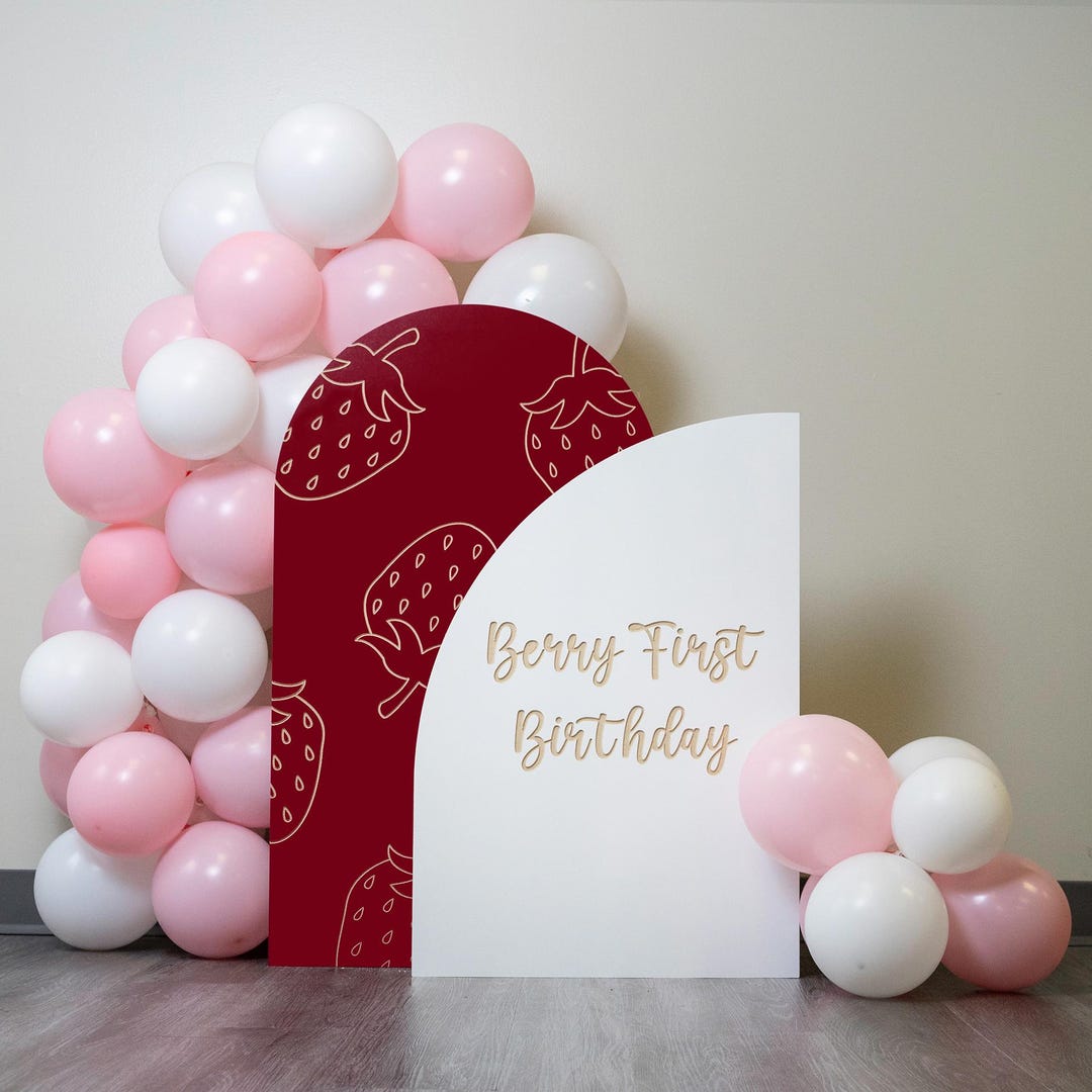 Custom Wood Arch Party Props - Engagement Party - Bachelorette Party ...