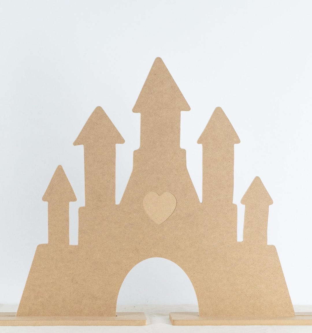 Princess Castle Party Prop: Unpainted Wood Decor - Two Sizes Available ...