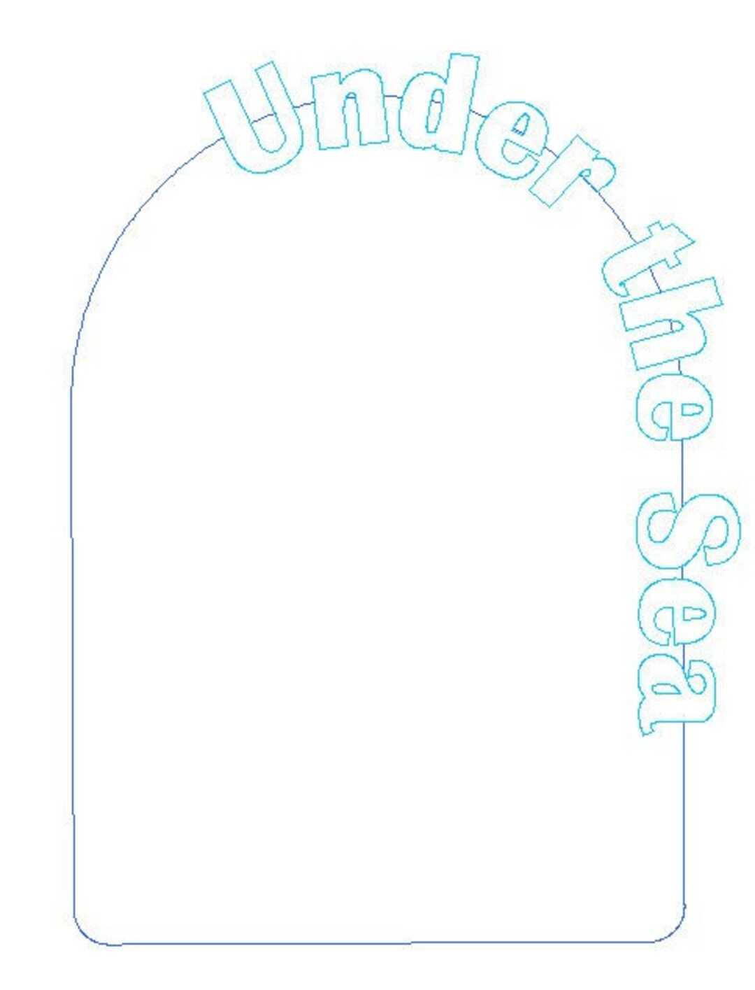Under the Sea Wood Arch - Etsy