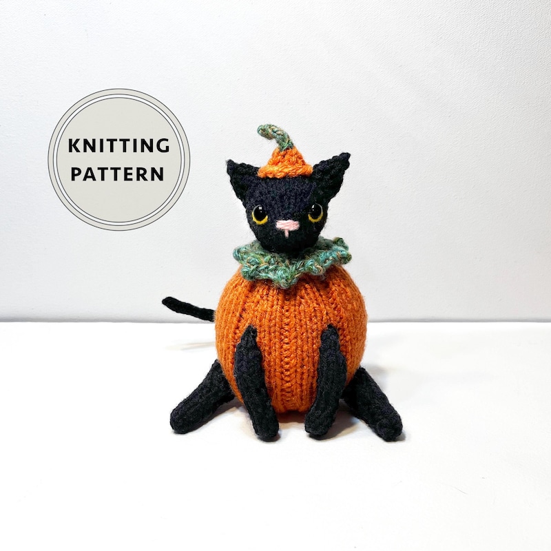 Cat Knitting Pattern - Etsy