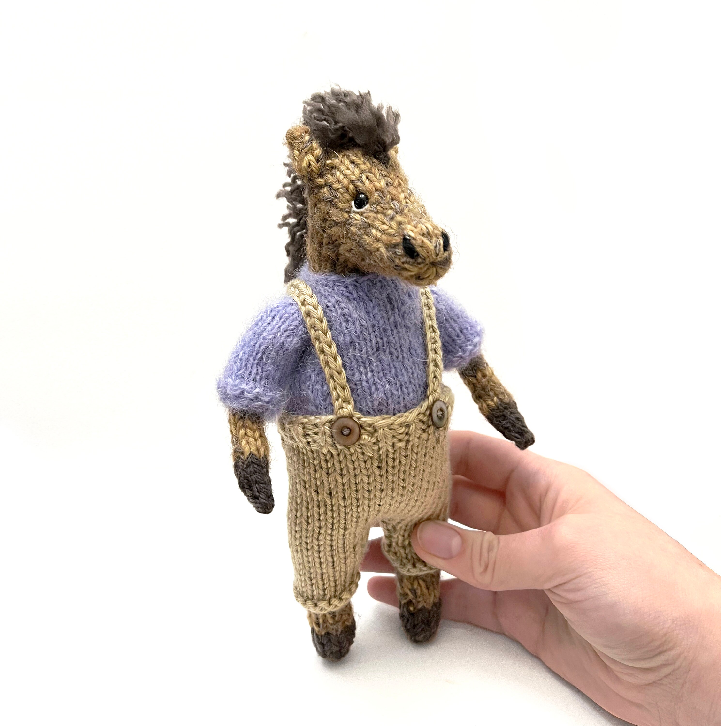 Horse Knitting Pattern - Etsy