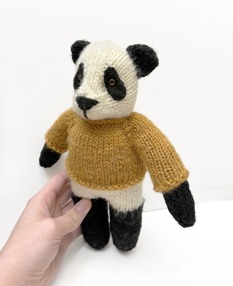 Knit Panda Pattern PDF Download - Etsy