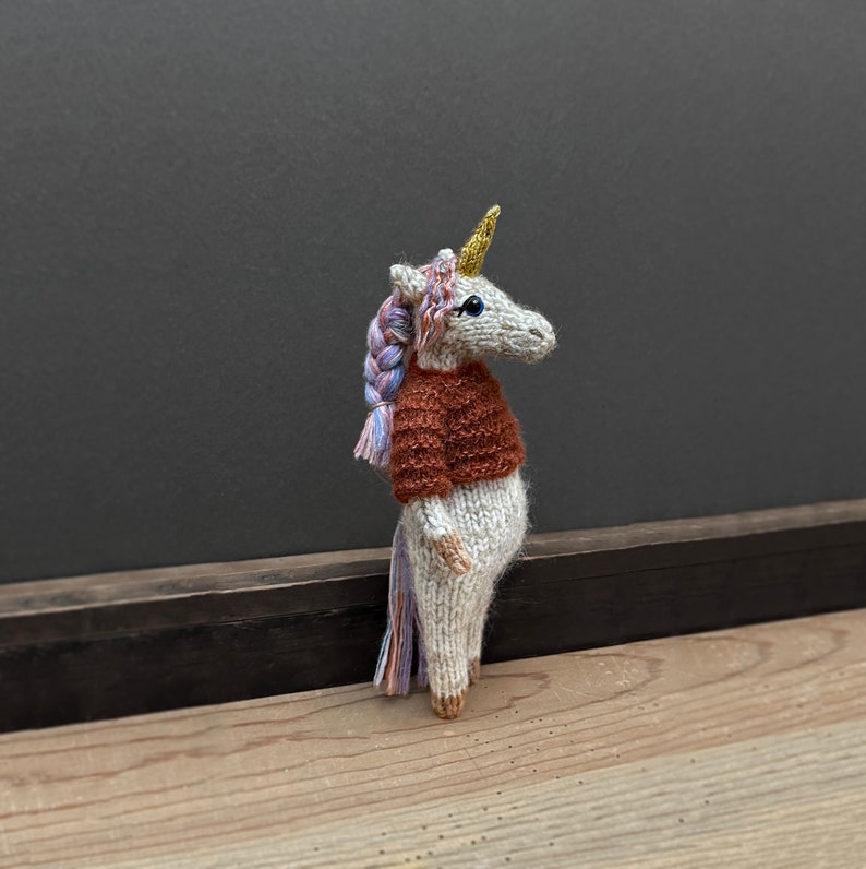 Unicorn Knitting Pattern - Etsy