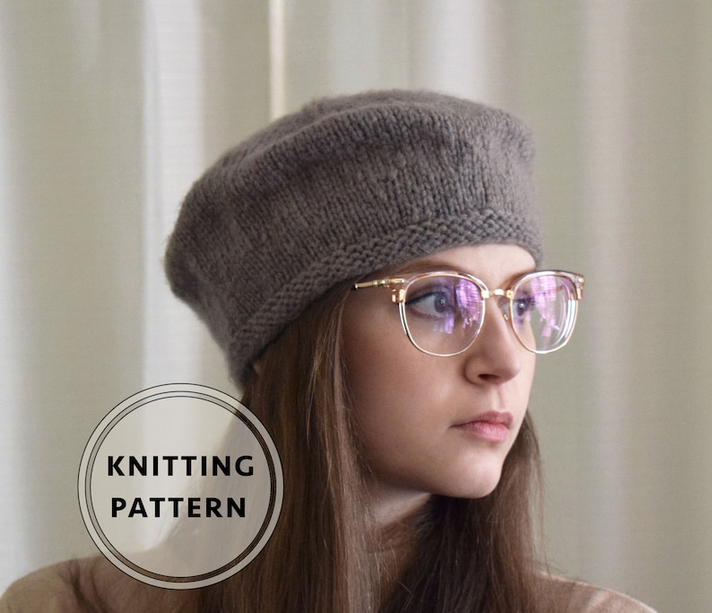 Basic Beret PDF Pattern - Etsy