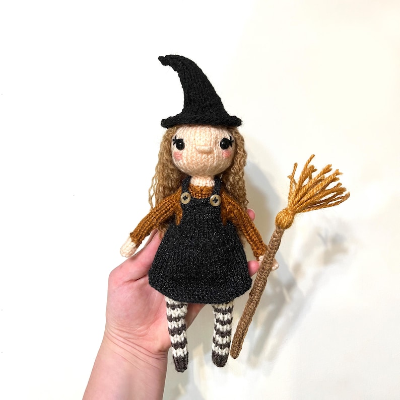 Little Witch Knitting Pattern - Etsy