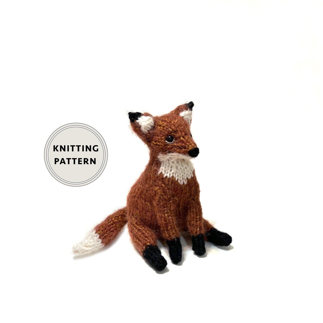 Fox Knitting Pattern - Etsy