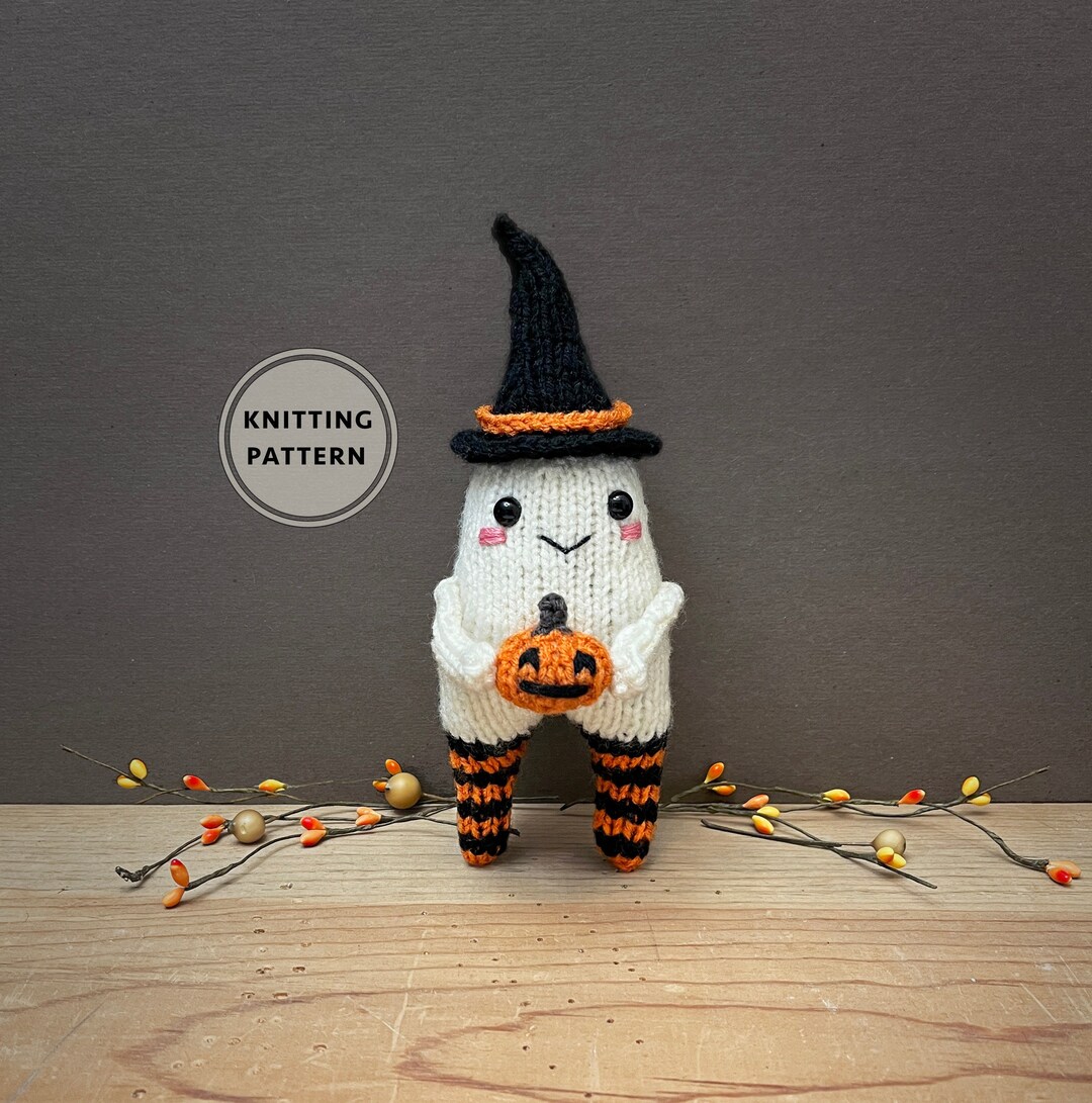 Ghost Witch Knitting Pattern - Etsy