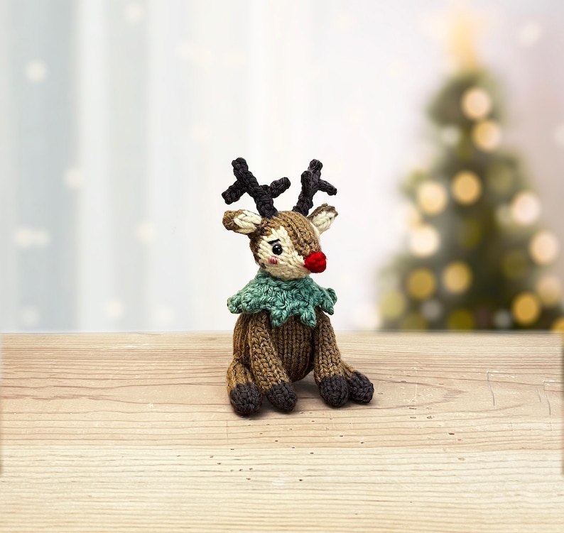 Rudolph Knitting Pattern - Etsy